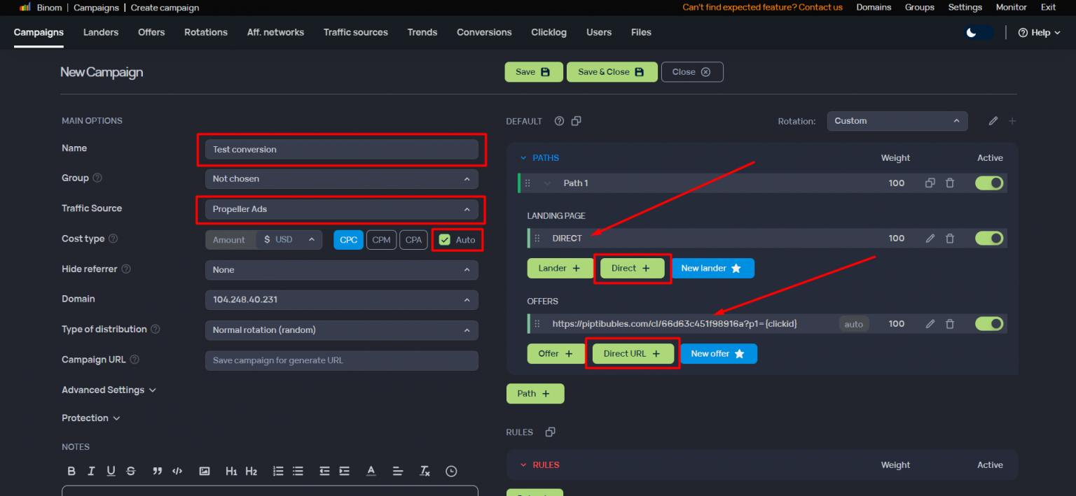 How to Send a Test Conversion to a Tracker? • DCB HUB BLOG